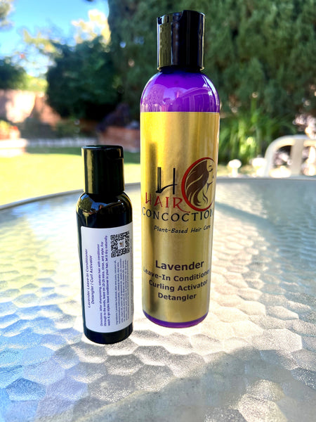Lavender Leave-In Conditioner Detangler Curl Activator – Hair Concoction